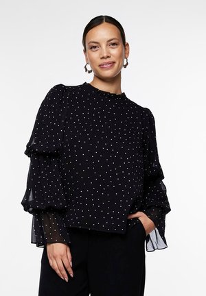 Object OBJARIENNE NEW - Blouse - black/zwart - Zalando.nl