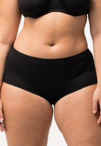 Ulla Popken 3ER-PACK HIPSTER NEIN VERSCHIEDENE FARBEN - Slip - black/schwarz - Zalando.de