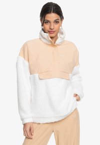 Roxy WAVES OF WARMTH - Fleece jacket - toasted almond/beige - Zalando