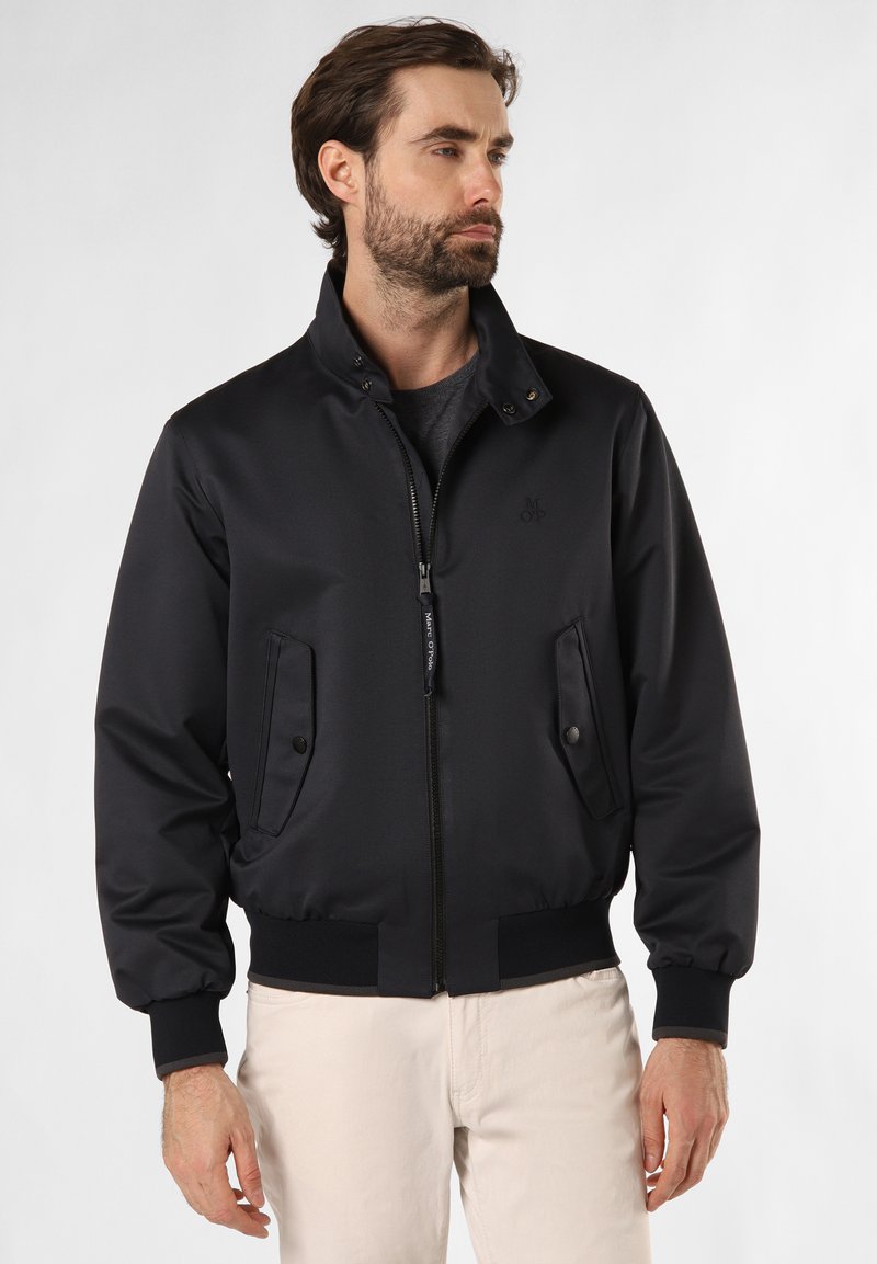Marc O'Polo Summer jacket - dark navy/mottled dark blue - Zalando.ie