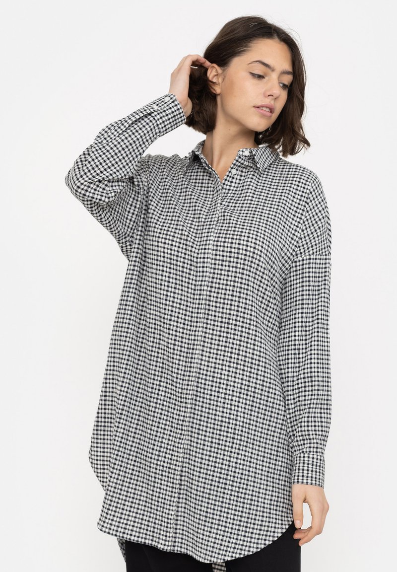 Soft Rebels SOFT FREEDOM - Button-down blouse - black - Zalando.ie