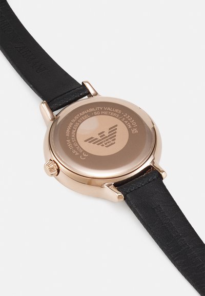 Emporio Armani Uhr - black/schwarz - Zalando.de