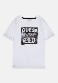 Guess JUNIOR - Majica kratkih rukava s printom - pure white/bijelo - Zalando.hr
