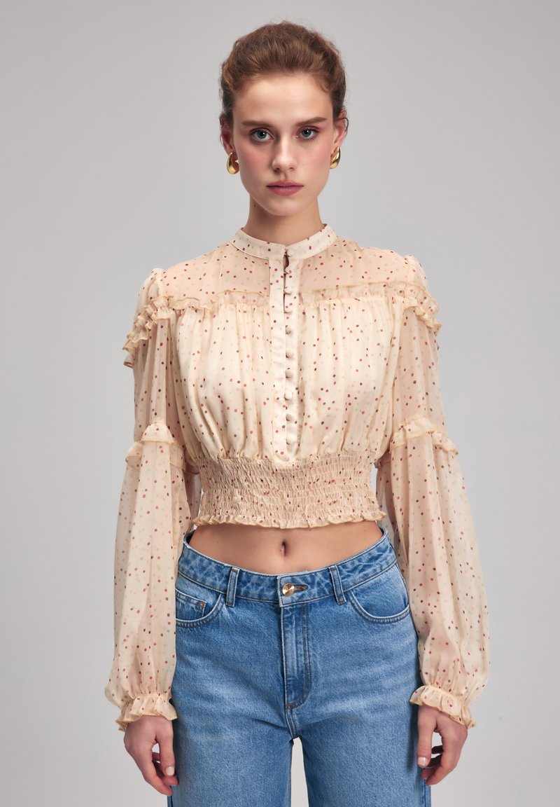adL Blouse - printed beige/beige - Zalando.nl