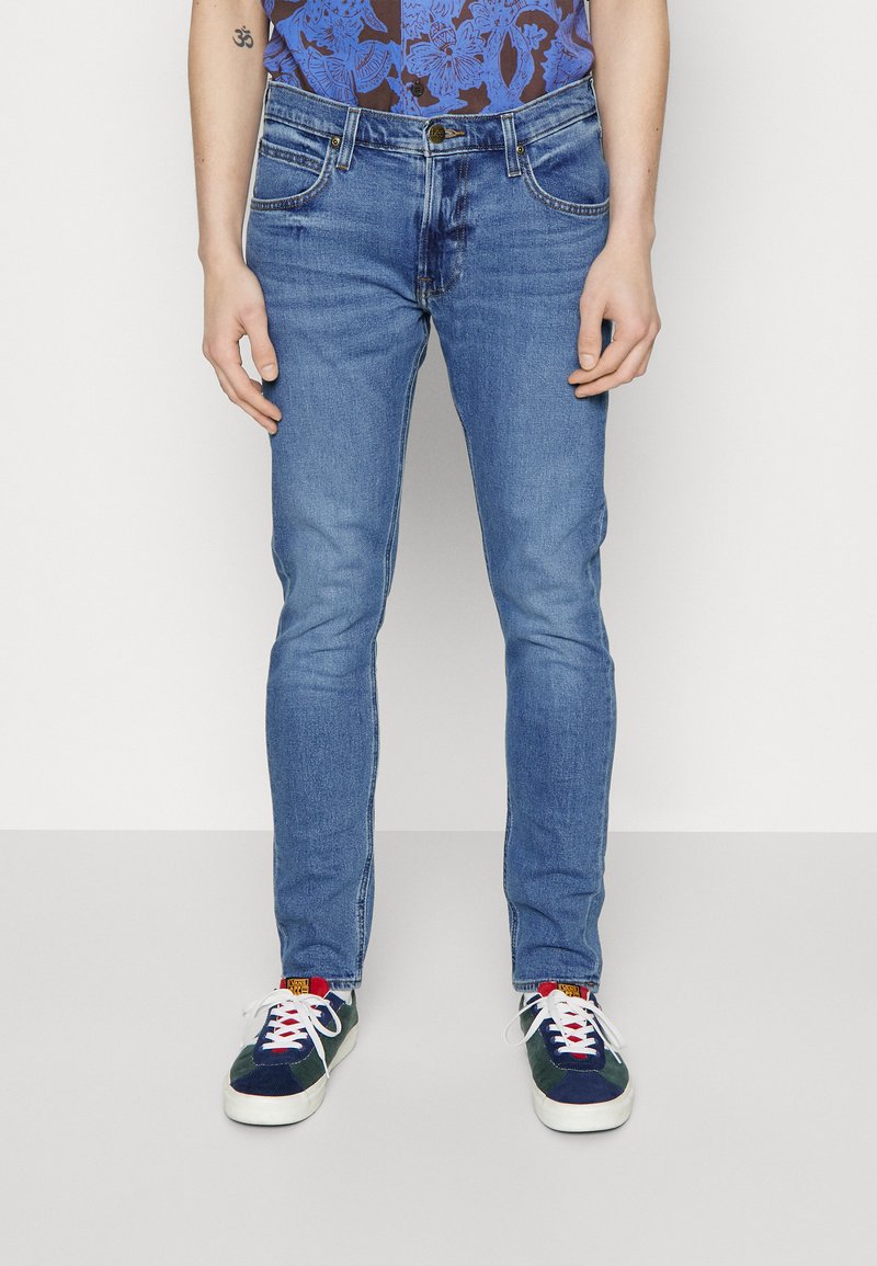 Lee LUKE - Jeans Slim Fit - blue shadow mid/blue denim - Zalando