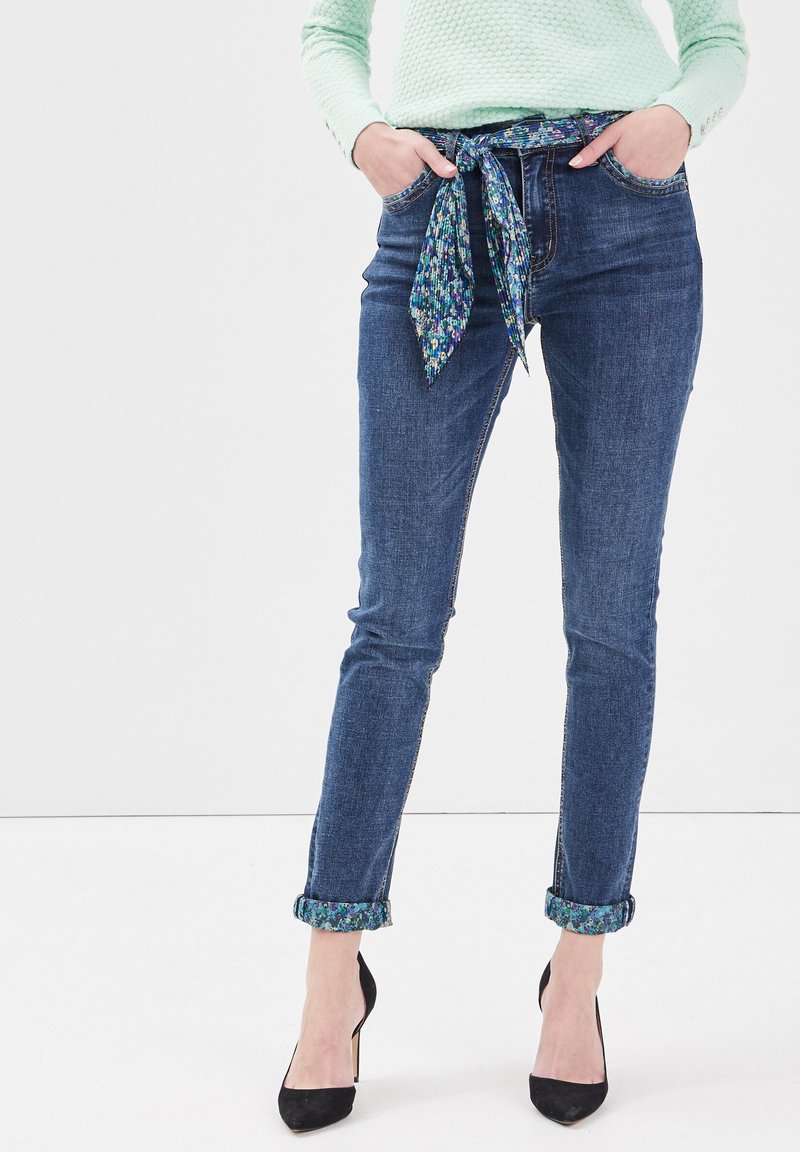 Cache Cache Jeans slim fit - denim stone/lapislazzulo - Zalando.it