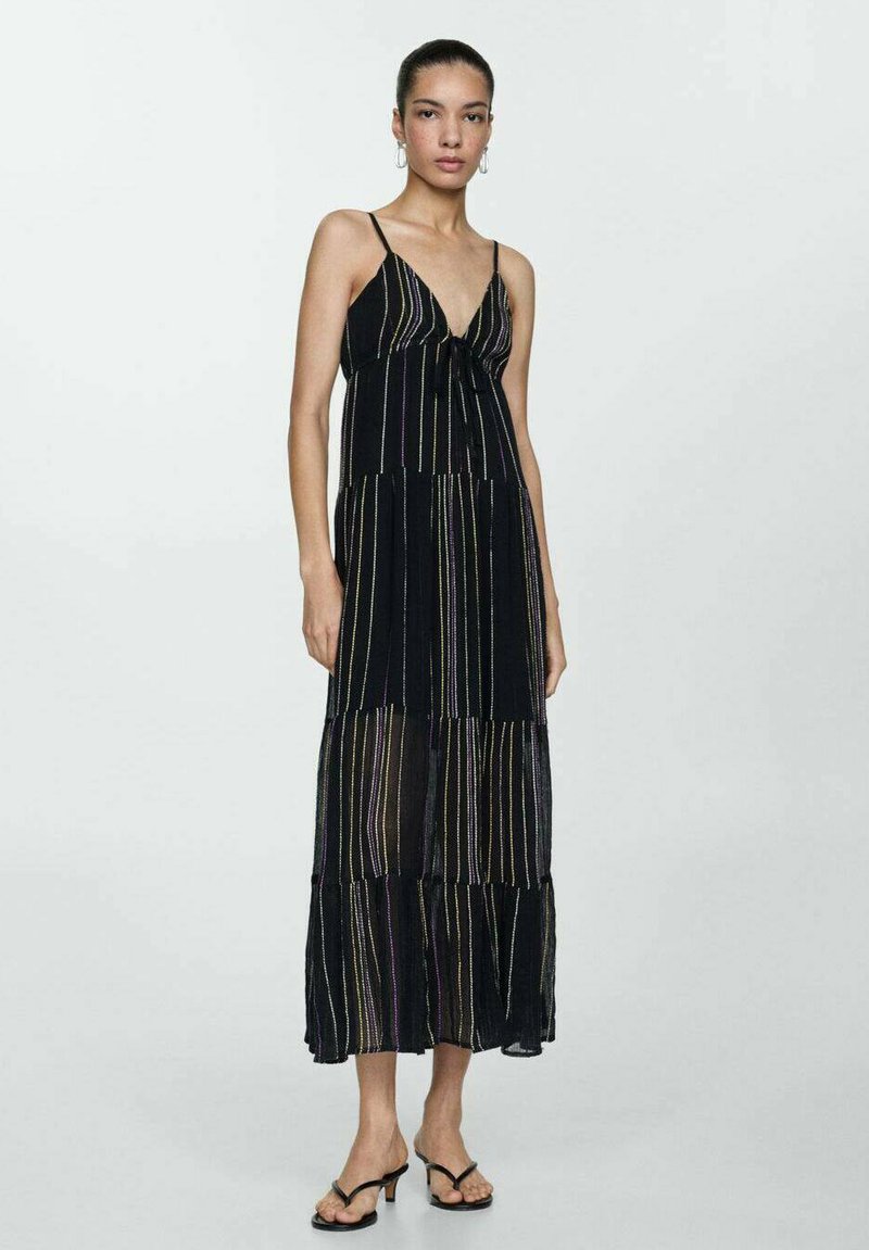 Mango MALTA - Maxi dress - noir/black - Zalando.ie