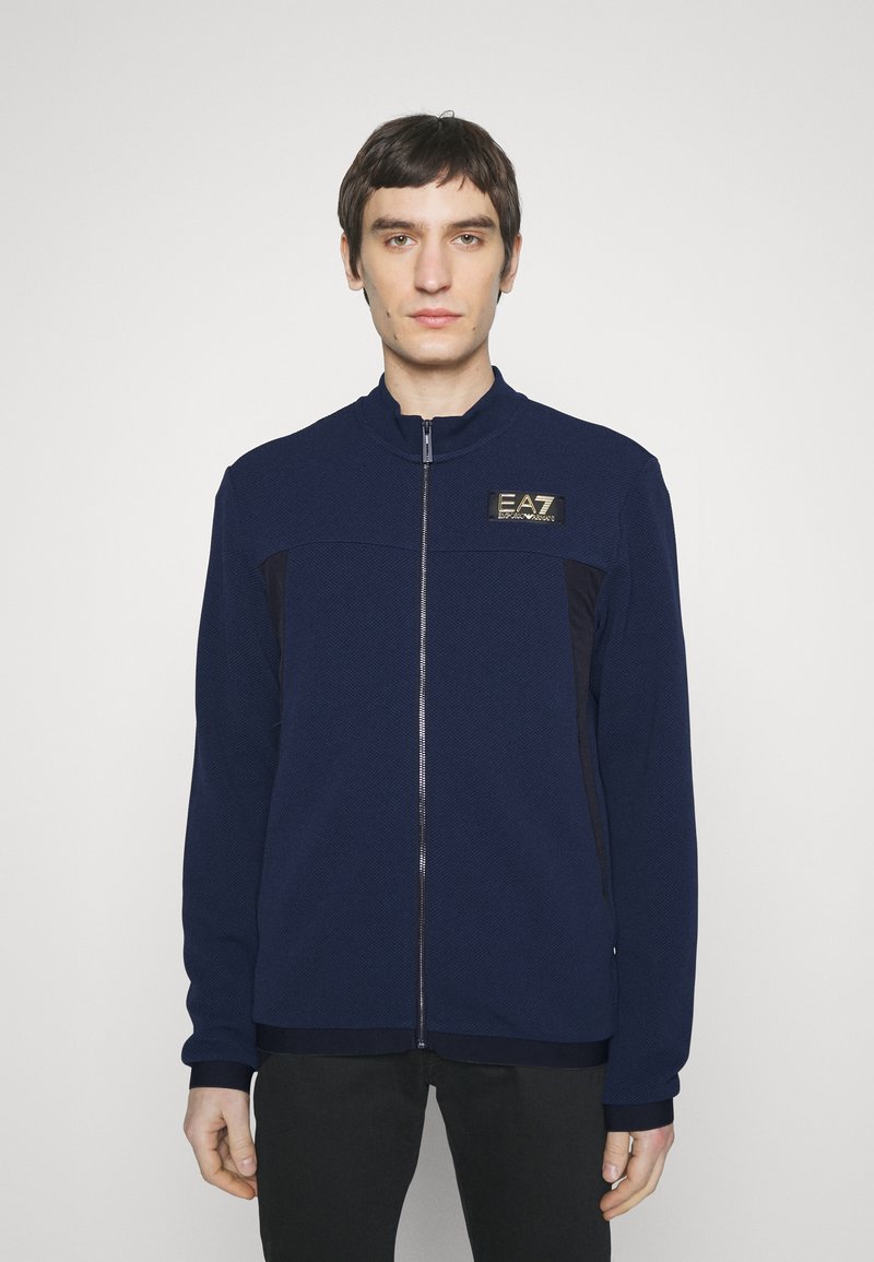 EA7 Emporio Armani Sweatjacke - dark blue/dunkelblau - Zalando.ch