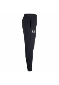 Under Armour RIVAL TERRY - Jogginghose - black onyx white/schwarz - Zalando.de