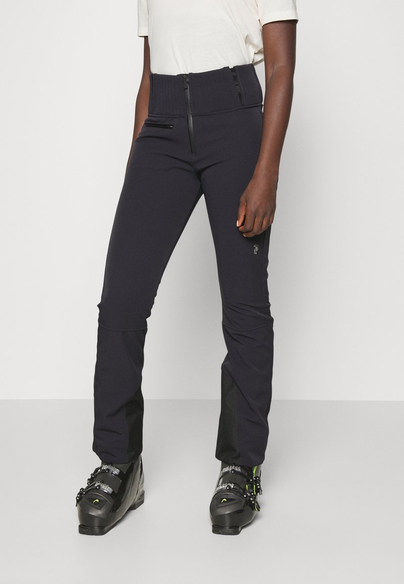 Peak Performance HIGH STRETCH PANTS - Pantaloni outdoor - black/nero ...