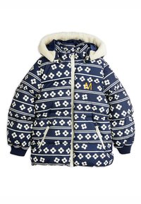 Mini Rodini HOODED PUFFER JACKET UNISEX - Winterjas - blue/blauw ...