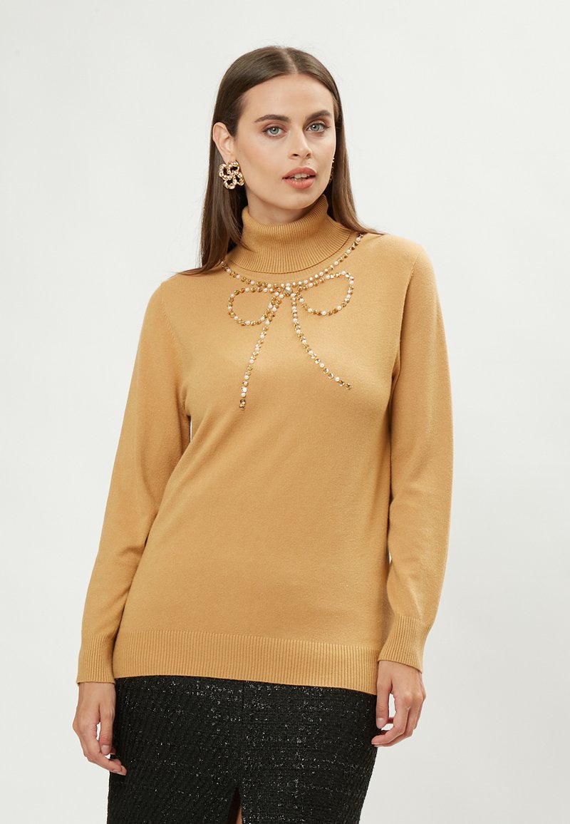 Maison Form'elle MAISON FORM'ELLE - Jumper - camel - Zalando.de