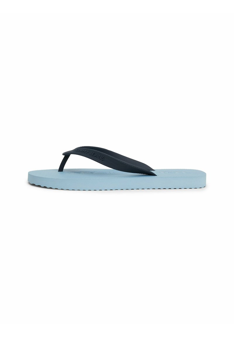 Tommy Jeans LOGO - Pool slides - skyscrape blue/blue-grey - Zalando.de