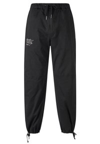 Ed Hardy MONO-FLASH-SHEET COMBAT - Tracksuit bottoms - charcoal/dark ...