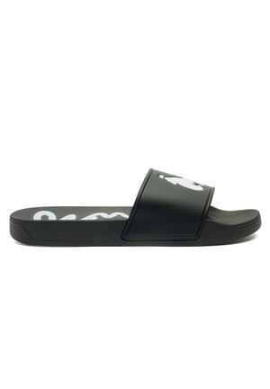 adidas Originals ADILETTE UNISEX - Bade-Zehentrenner - core black/ftwr ...