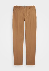 Polo Ralph Lauren CROPPED SLIM FIT TWILL CHINO TROUSER - Chinos - warm white/hvit - Zalando.no