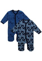 Pippi made with love 2 PACK - Strampler - blue/blau-meliert - Zalando.de
