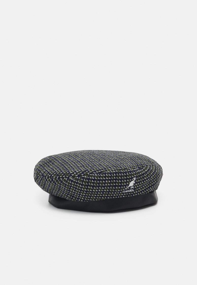 Kangol TOOTH GRID BERET UNISEX - Mütze - forest/navy/dunkelblau ...