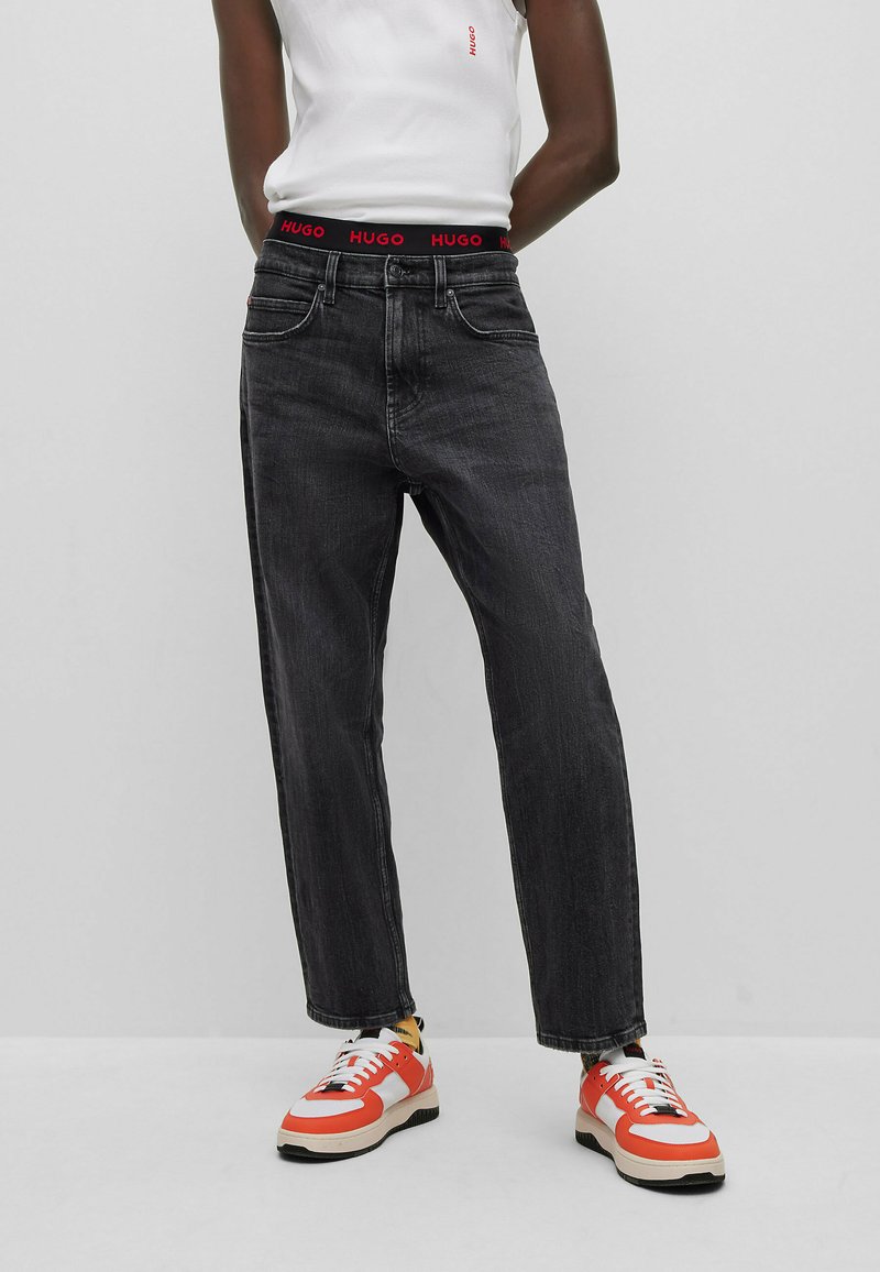 HUGO Straight leg jeans - charcoal/black - Zalando.ie