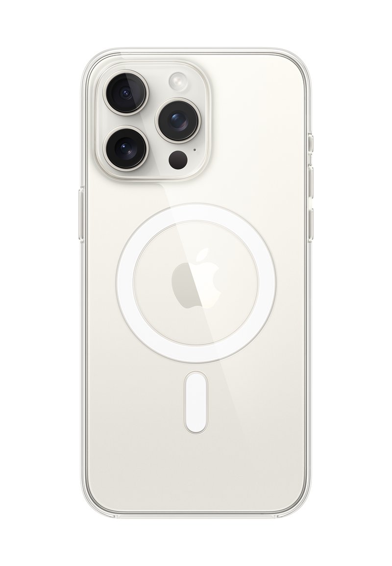 Apple IPHONE 15 PRO MAX CLEAR CASE WITH MAGSAFE - Cover per telefono - transparent/trasparente ...