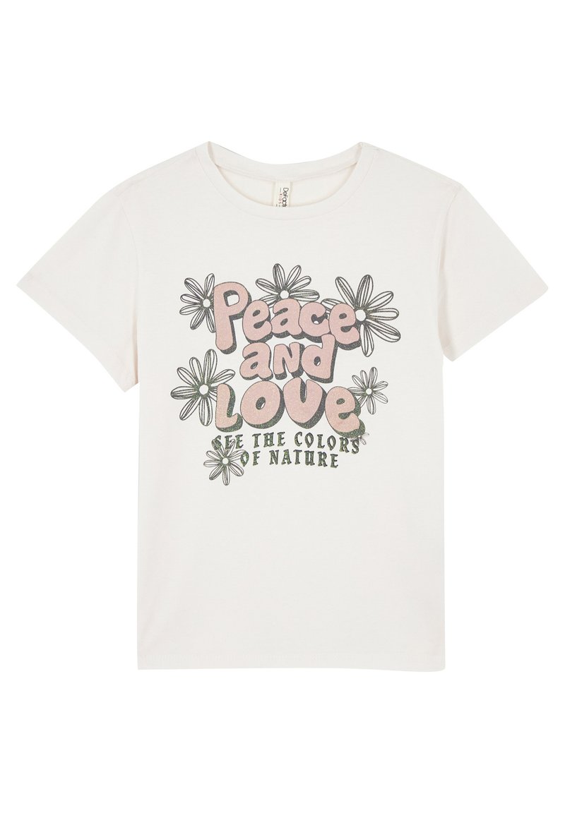 Defacto Regular Fit T Shirt Print Pink Offwhite Zalando De
