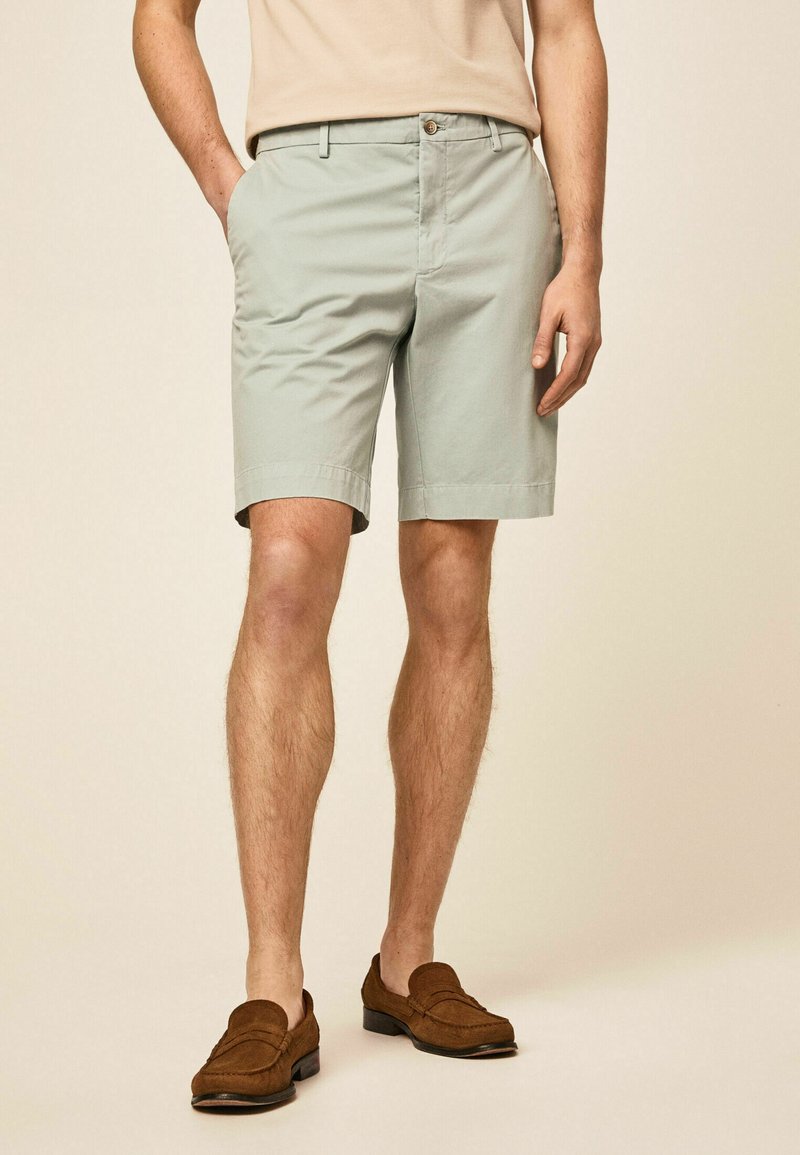 Hackett London SANDERSON - Shorts - dusty green/light green - Zalando.de