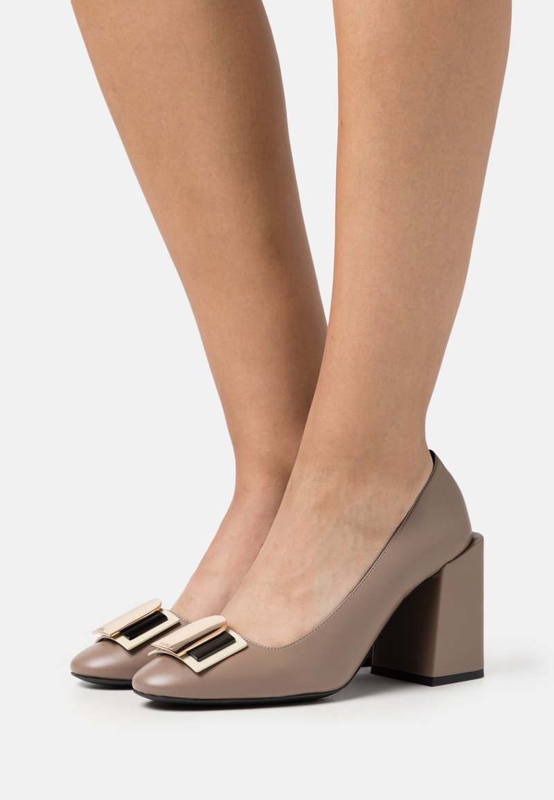 Furla EMMA - High heels - greige/sand - Zalando.ie