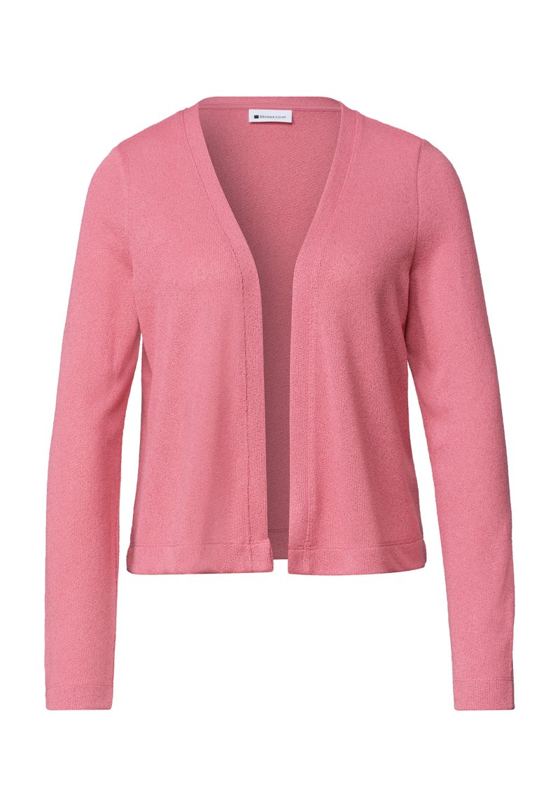 Street One LONG-SLEEVE JACKET IN A KNIT LOOK - Strickjacke - blush ...