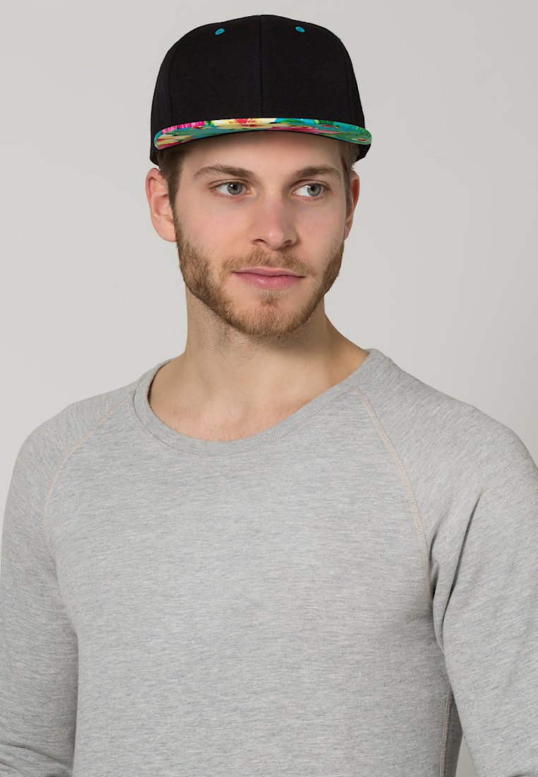 Flexfit HAWAIIAN SNAPBACK - Cap - black/aqua/schwarz - Zalando.at