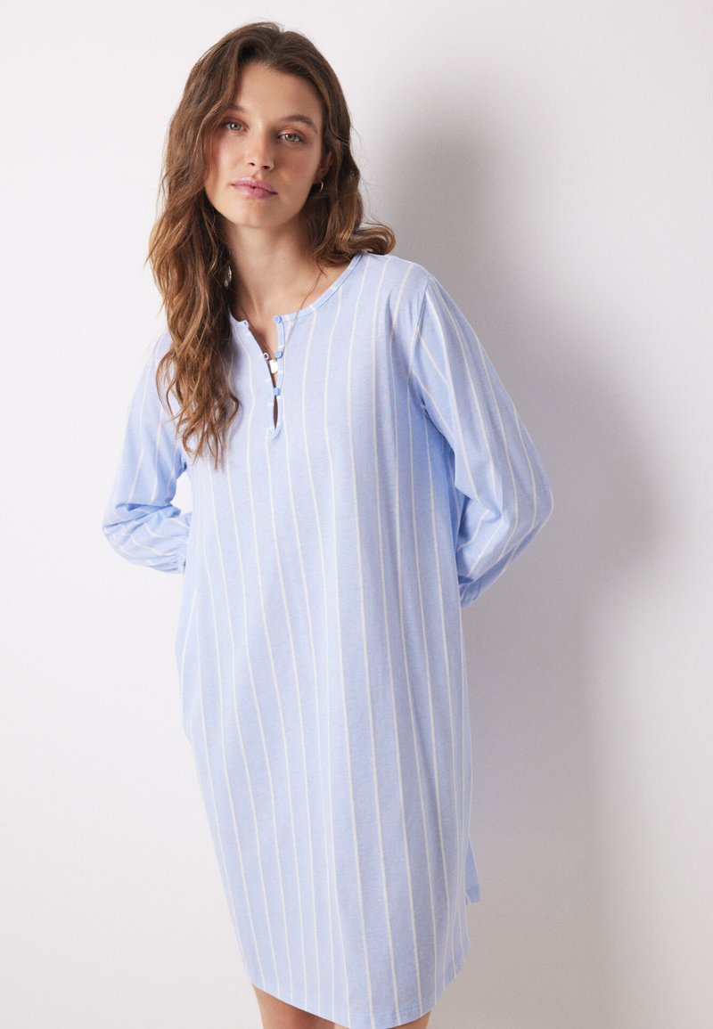 women'secret Chemise de nuit / Nuisette - blue/bleu - ZALANDO.FR