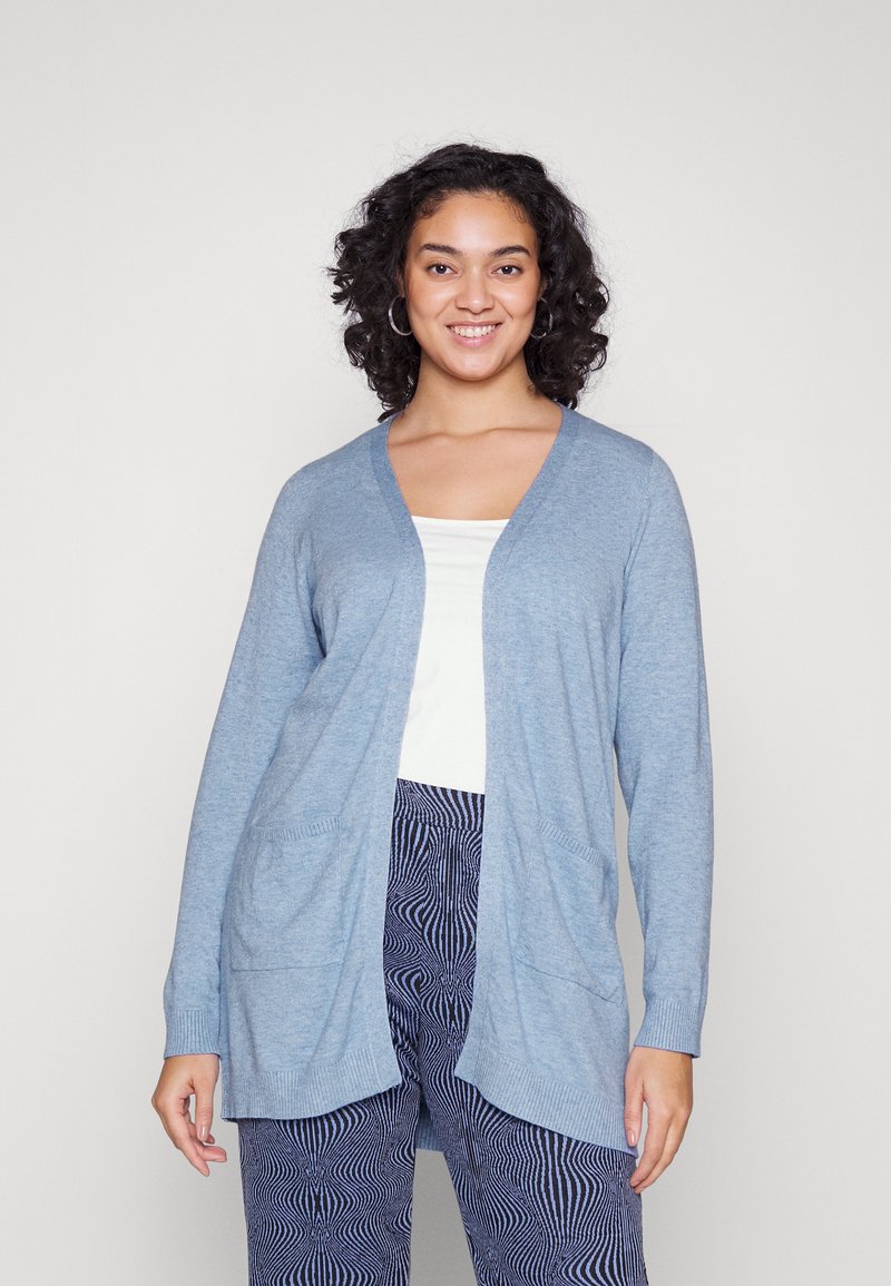 Object Curve Objthess Cardigan Cardigan Serenityceleste Zalandoit 