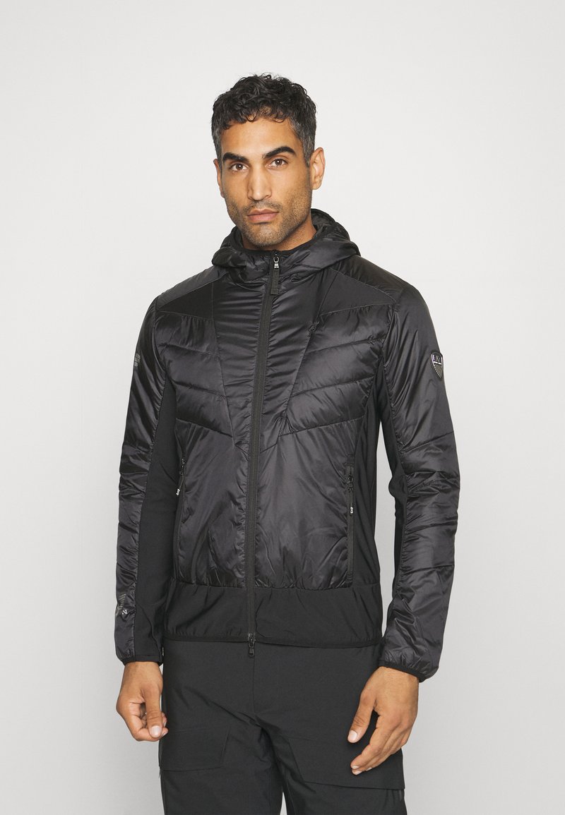 EA7 Emporio Armani KITZBUHEL PADDED - Ski jacket - black - Zalando.ie