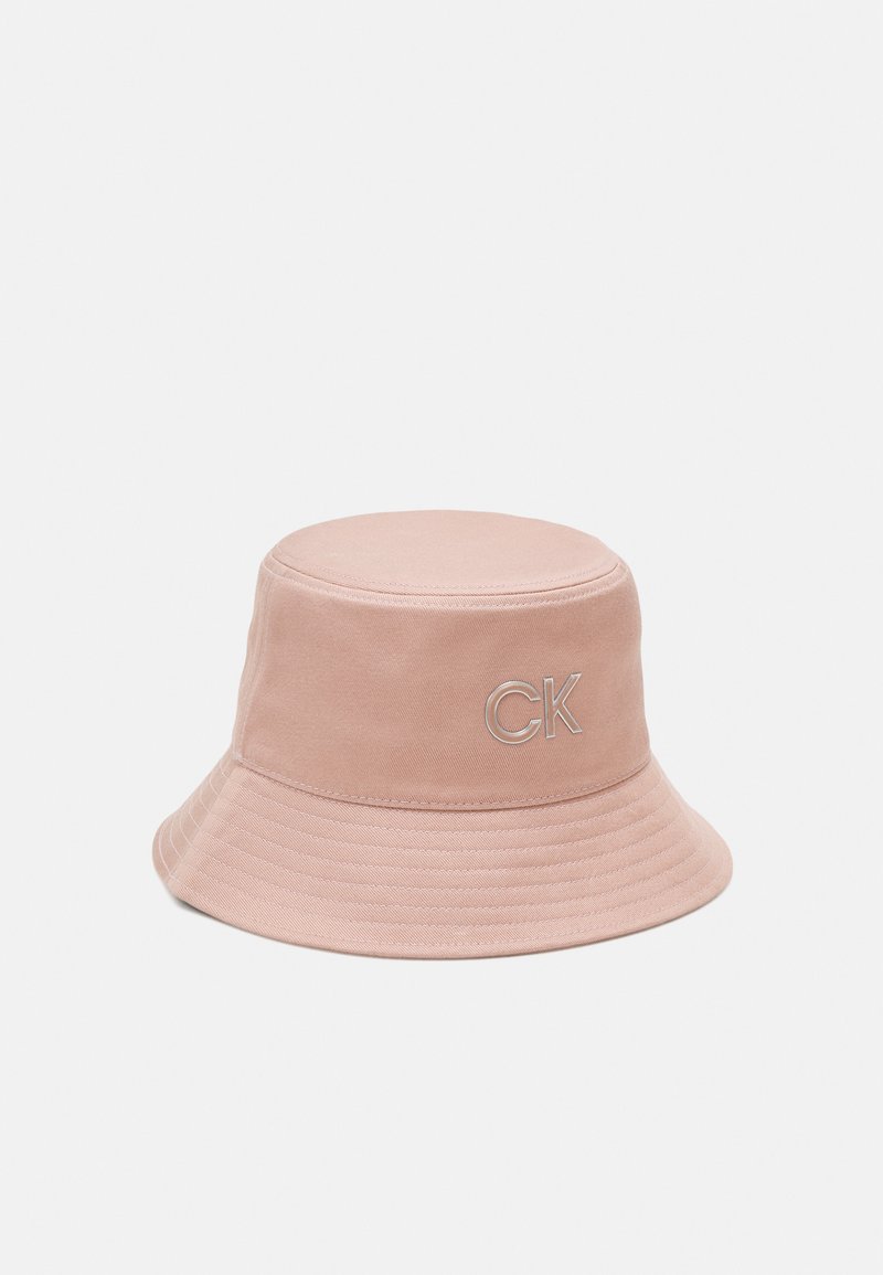 Calvin Klein LOCK BUCKET HAT - Hat - cafe au lait/pink - Zalando.ie