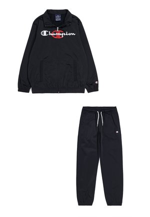 Champion TRACKSUITS FULL ZIP SUIT - Survêtement - black/noir - ZALANDO.FR