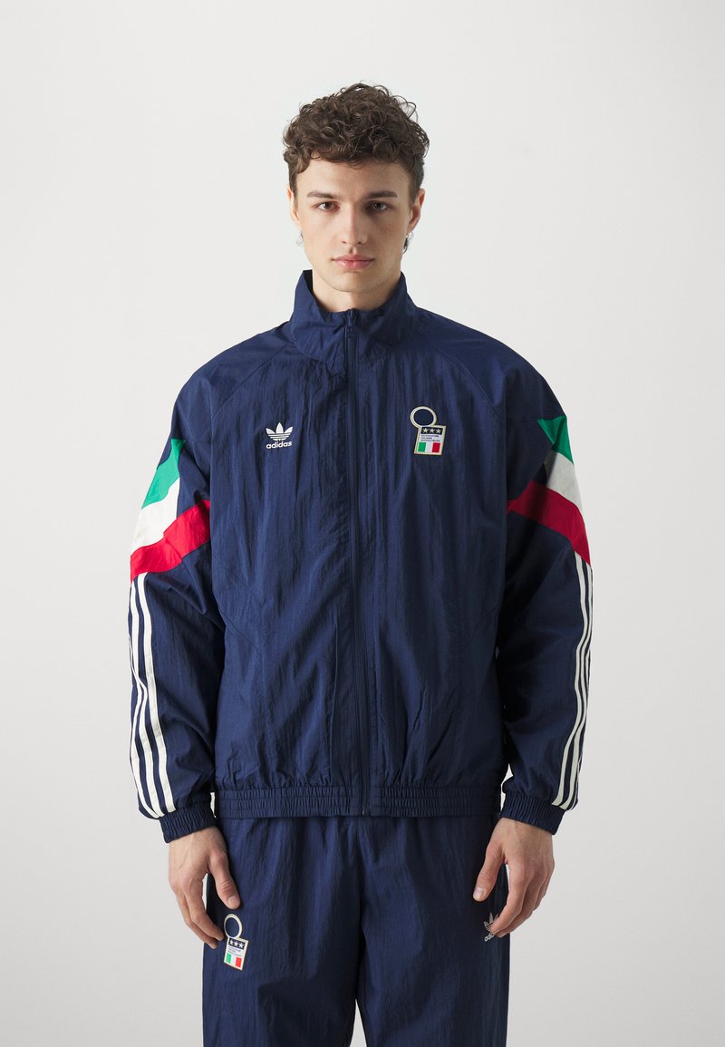 adidas Originals ITALY TRACK - National team wear - night indigo/dark ...