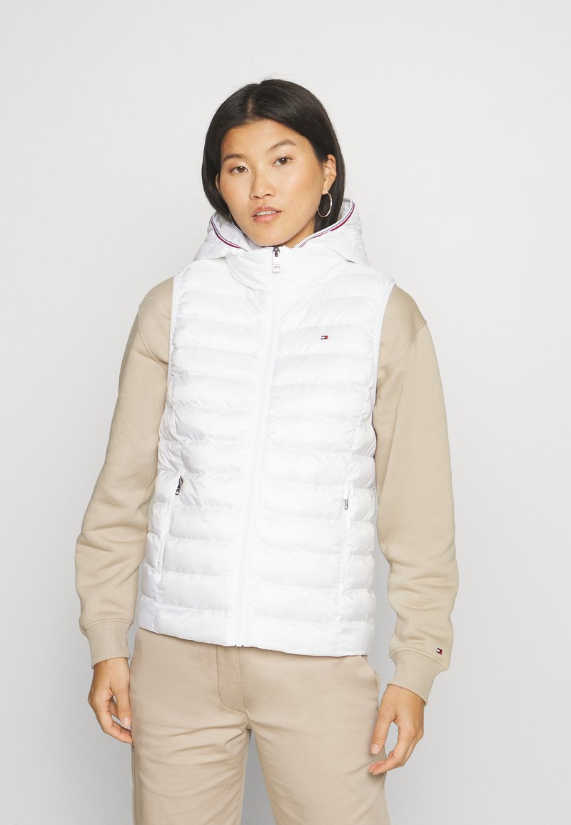 Tommy Hilfiger GLOBAL STRIPE VEST - Weste - optic white/weiß - Zalando.at