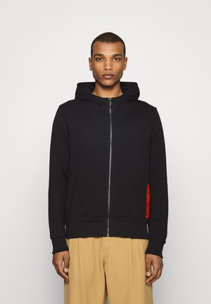Calvin Klein MICRO LOGO REPREVE HOODIE JACKET - Tröja med dragkedja ...