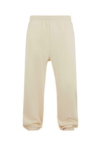 Urban Classics FLUFFY - Tracksuit bottoms - whitesand/white - Zalando.co.uk