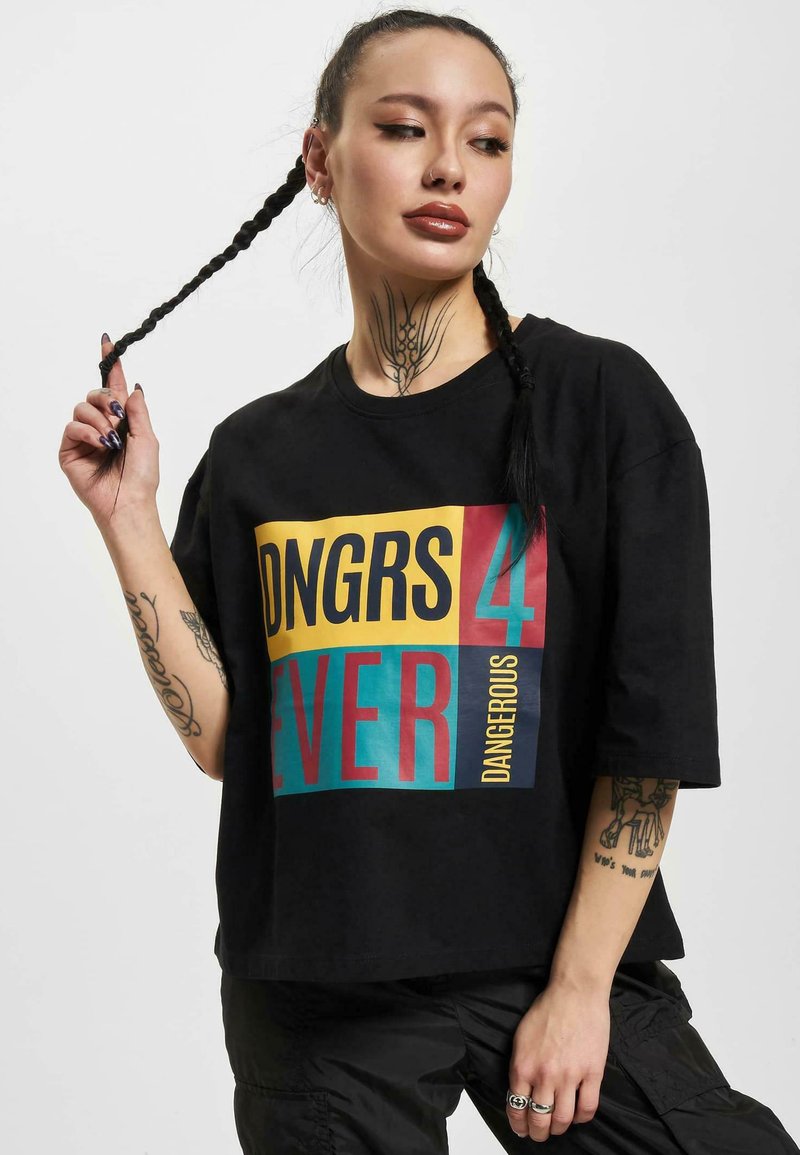 Dangerous DNGRS T-Shirt print - black/schwarz - Zalando.at