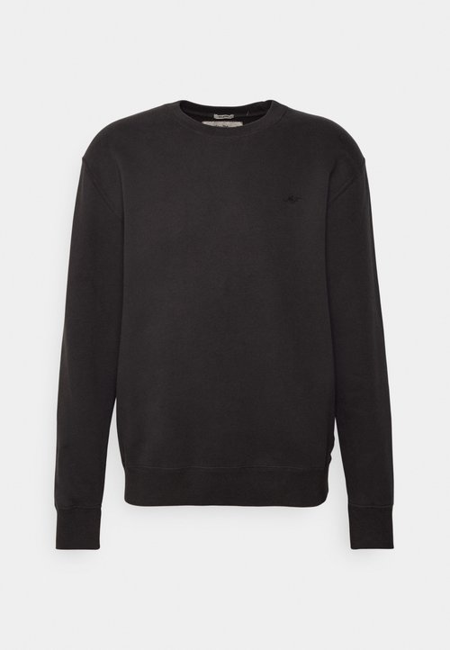 Abercrombie & Fitch ICON CABLE CREW - Strickpullover - black/schwarz ...