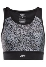 Reebok Sport-BH med medium stöd - night black/svart - Zalando.se
