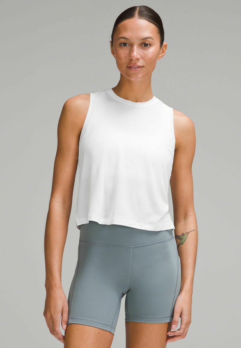 lululemon ULTRALIGHT WAIST-TANK - Top - white/wit - Zalando.nl