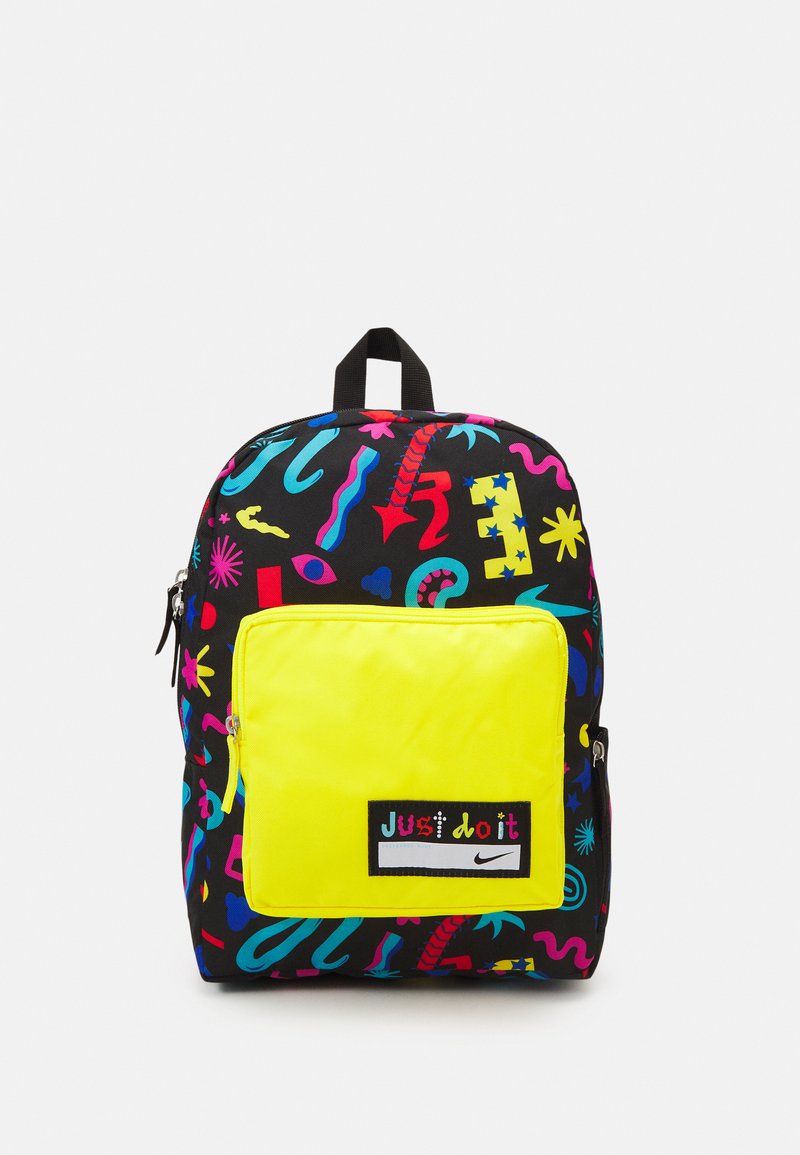 Nike Sportswear CLASSIC UNISEX - Rucksack - black/opti yellow/multi ...