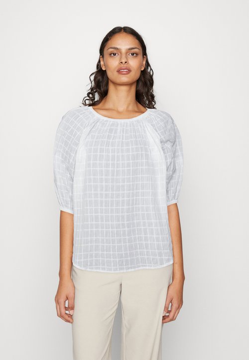 Esprit Collection MIT ALLOVER-MUSTER - Paitapusero - sand/hiekka ...