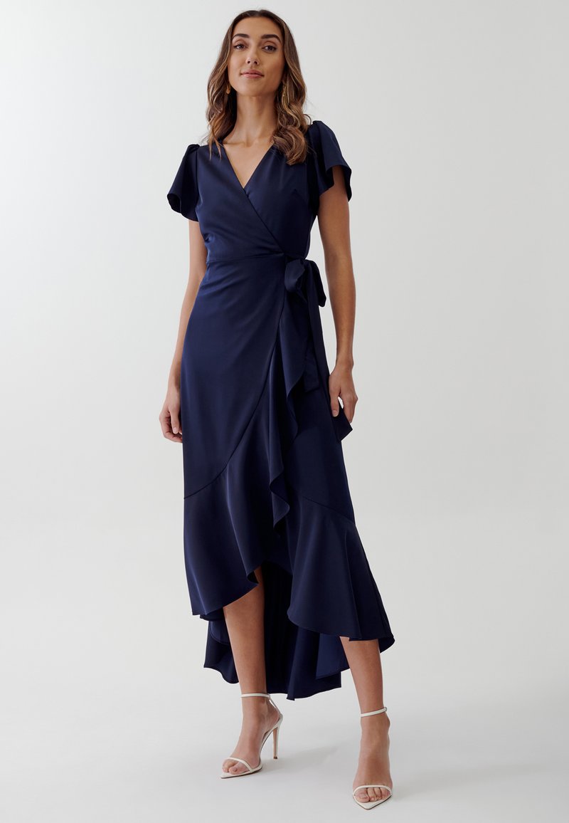 CHANCERY JONAS WRAP - Robe de cocktail - navy blue/bleu marine - ZALANDO.FR