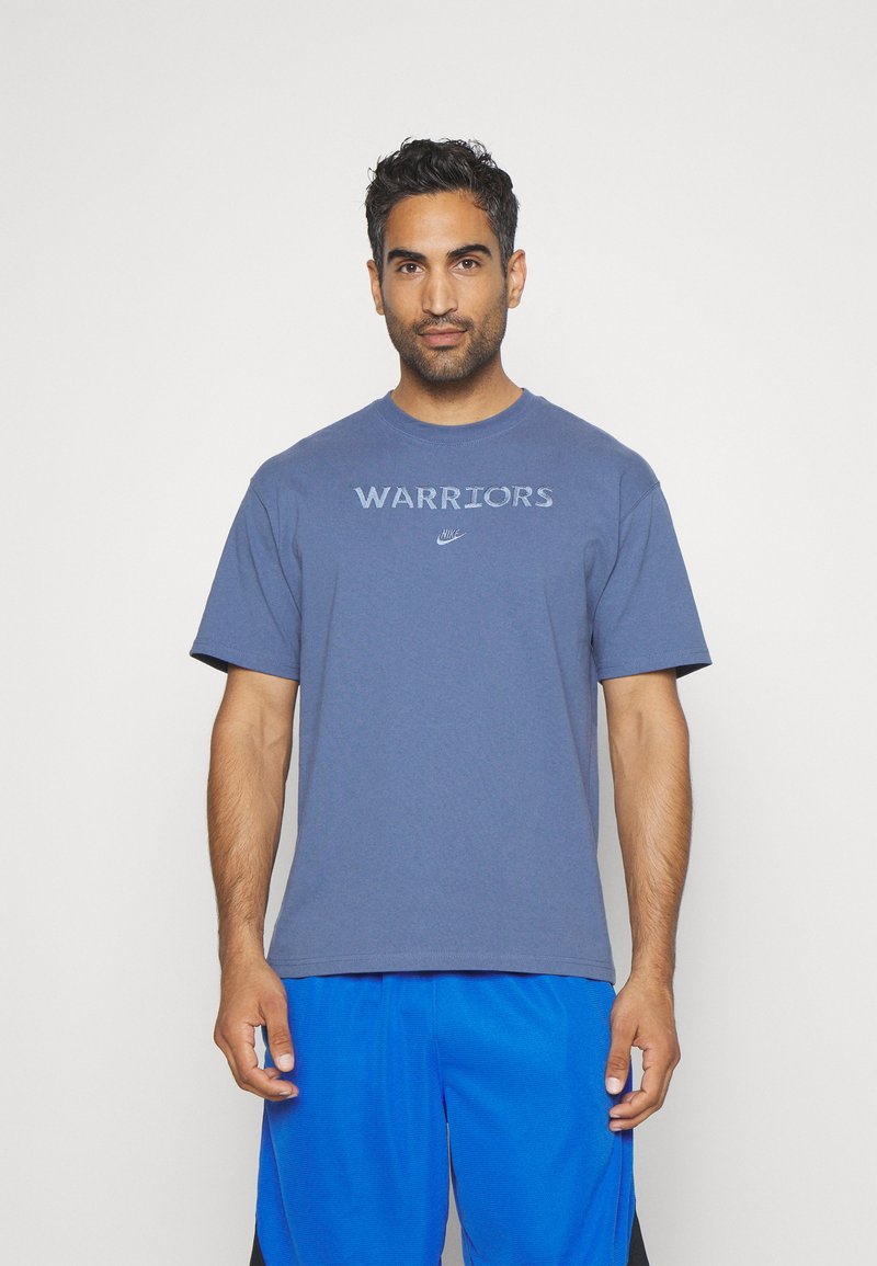 Nike Performance STATE WARRIORS TEE - Squadra - diffused blue/blu ...