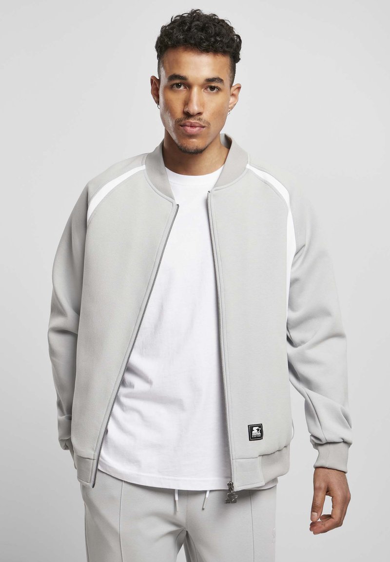 Starter CIRCLE - Bomber Jacket - lightasphalt/light grey - Zalando.ie