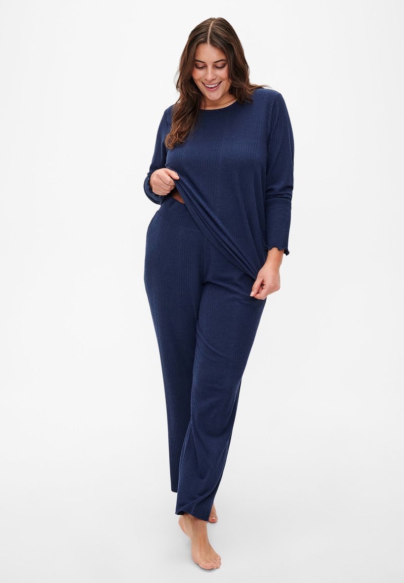 Zizzi Longsleeve - night sky mel/donkerblauw - Zalando.be