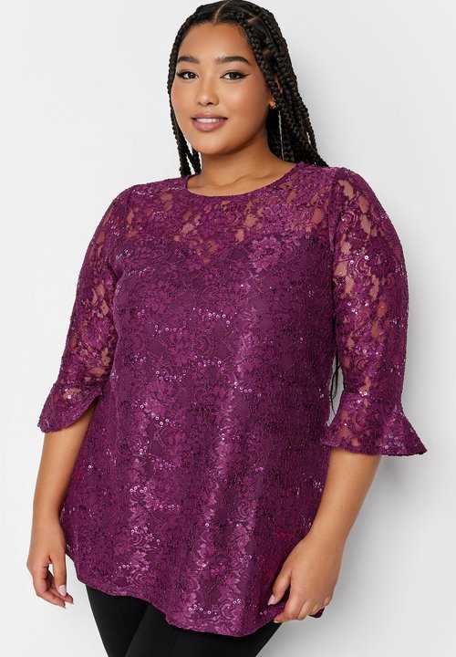 Fiorella Rubino CON PLISSÉ - Toppi - viola/violetti - Zalando.fi