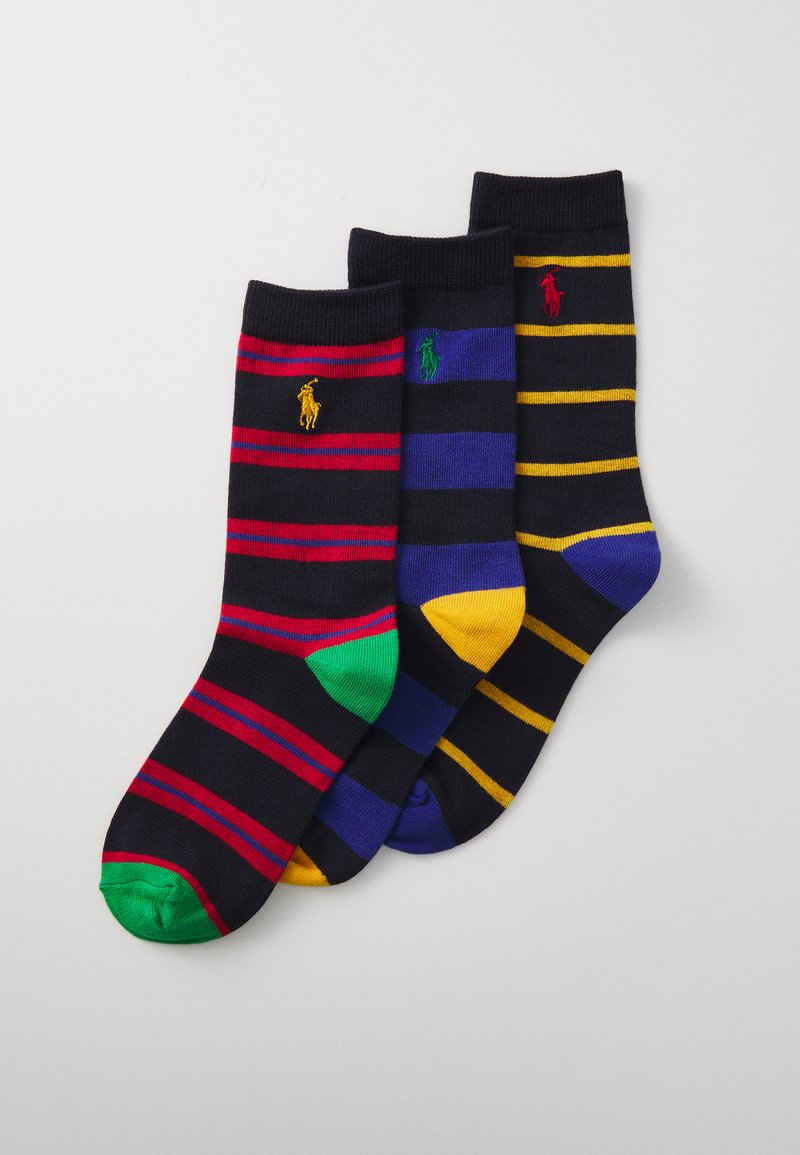 Polo Ralph Lauren CREW SOCK UNISEX 3 PACK - Socks - multi-coloured ...